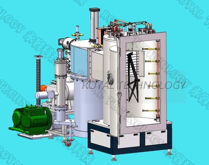 Bicycle Frame Aluminum Evaporation Coating Machine / Bike Aluminum ...