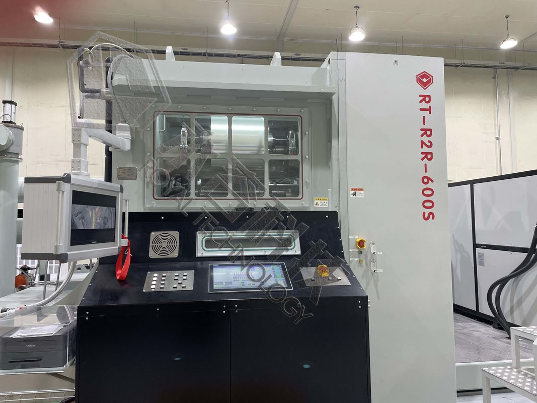 Roll To Roll Heavy Duty Aluminum Metallizer On PI Film PET Film OPP Film