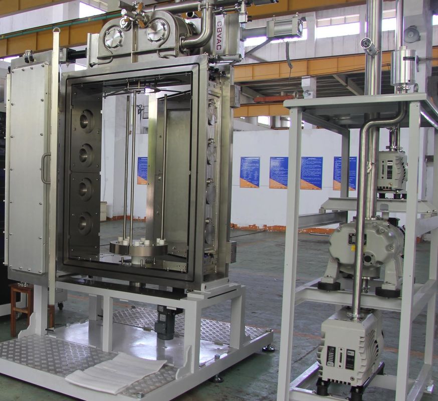 Pvd Gold Ceramic Coating Equipment , Tin Gold Basin Ion Plating System