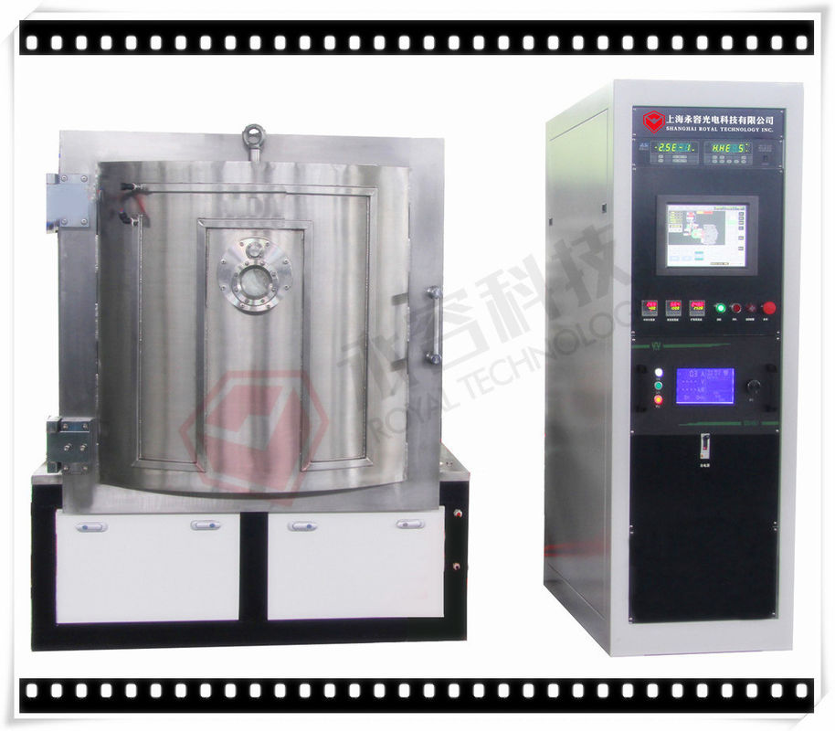 Au Gold Magnetron Sputtering Coating Machine On Silicon Wafers , Glass ...
