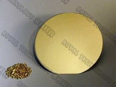 Gold Magnetron Sputtering coating machine on glass, metal chips, 24K ...