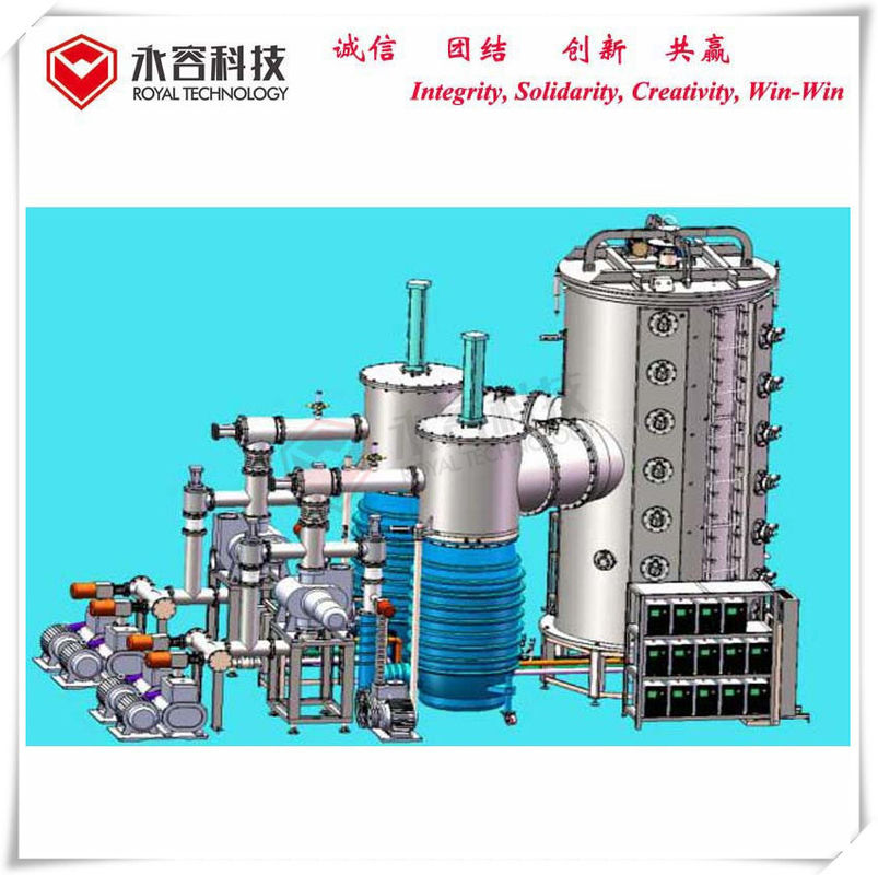 Arc Evaporation Vacuum Glass Coating Machine, Amber Color, Claret ...