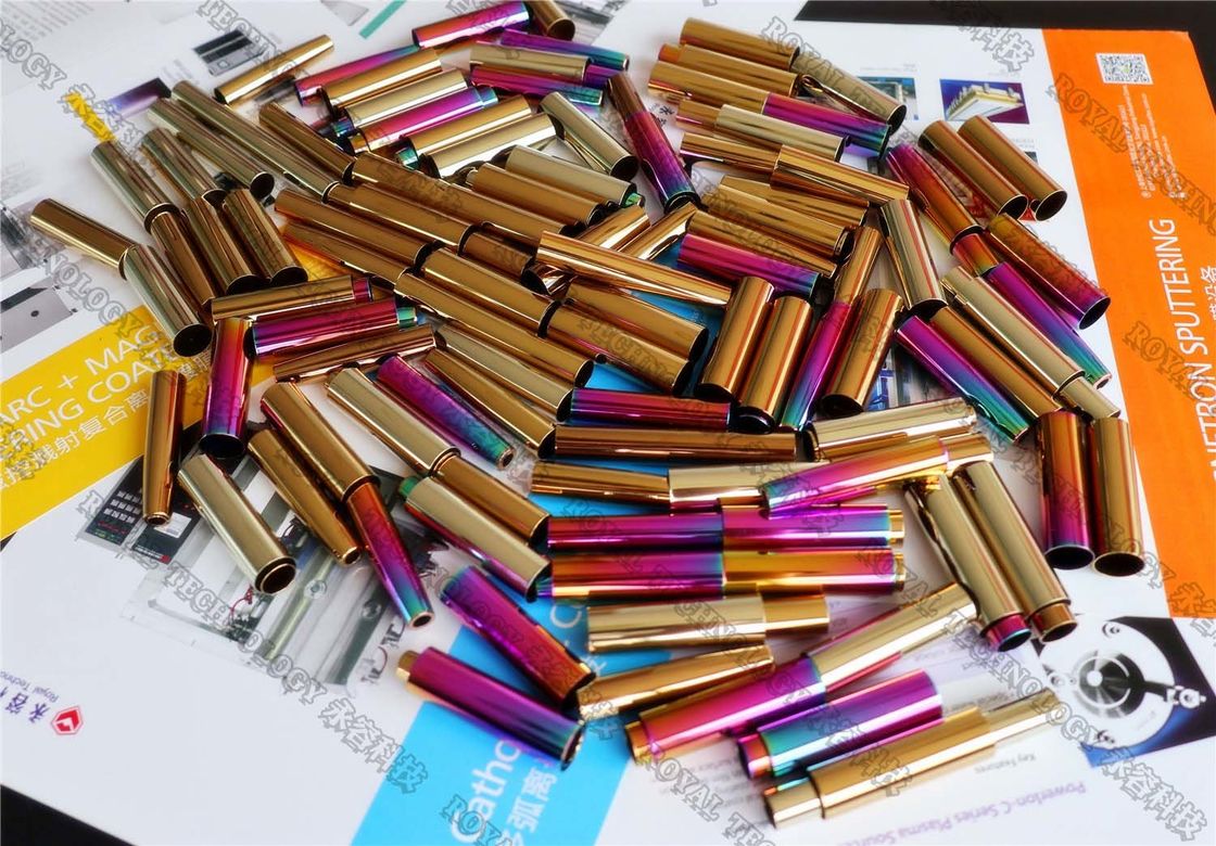 Rainbow PVD Plating Decorative Colors Coating Service, Shisha Glassware ...