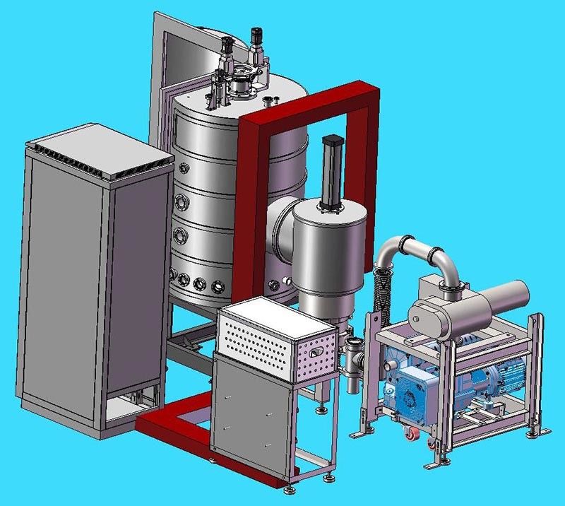 Efficient Innovative Custom PVD Machine CsI High Vacuum Metallizing Machine