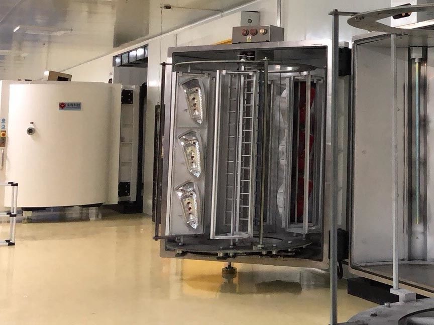 Plasma-polymerized HMDSO coatings on car lighting by PECVD process, Car ...