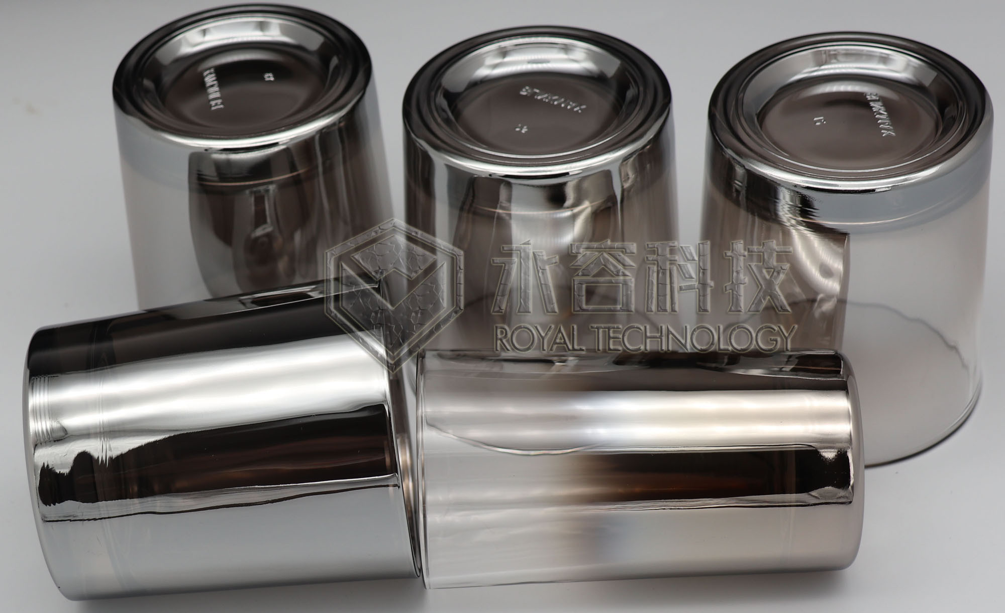 Glassware PVD decorative coating service
