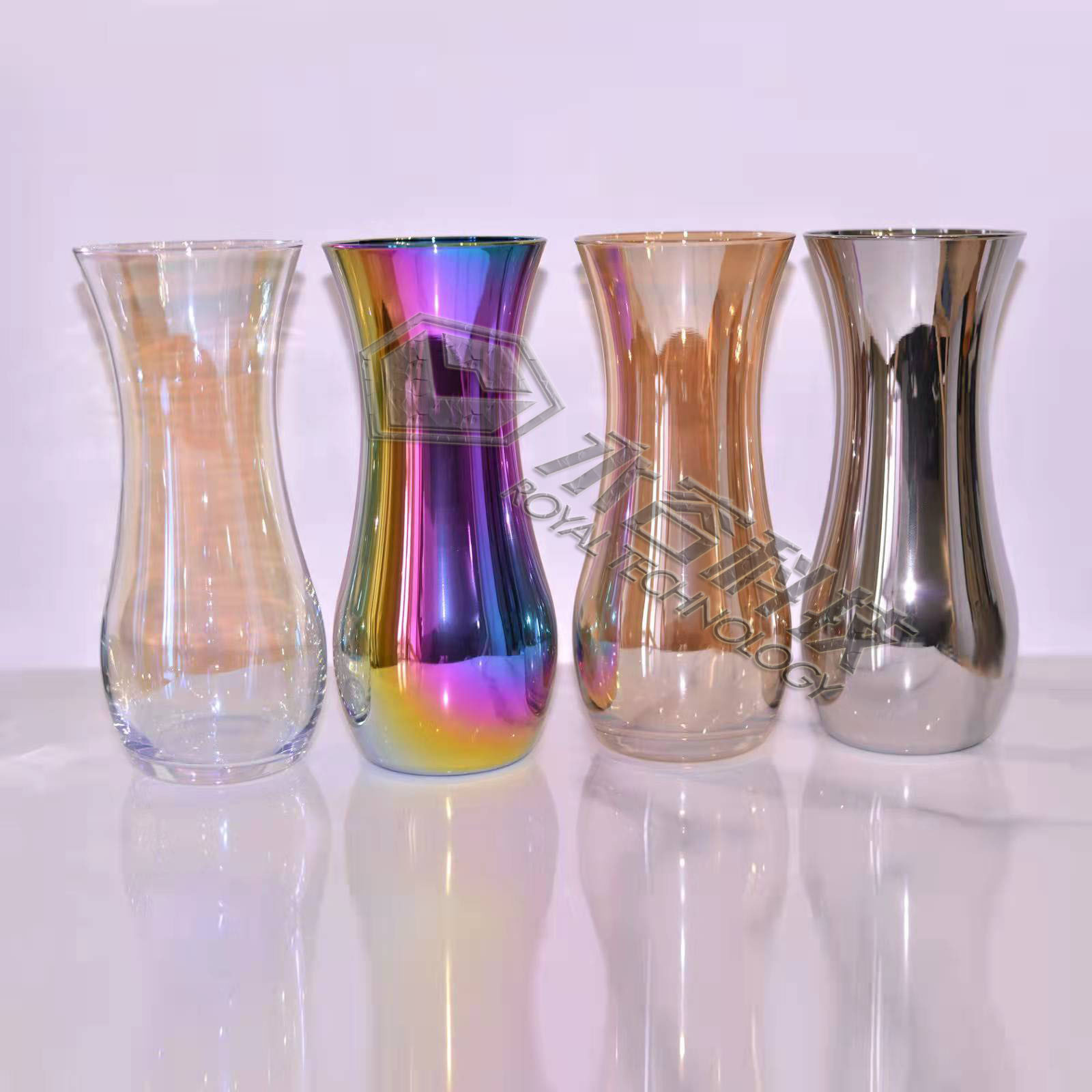 Glassware PVD decorative coating service