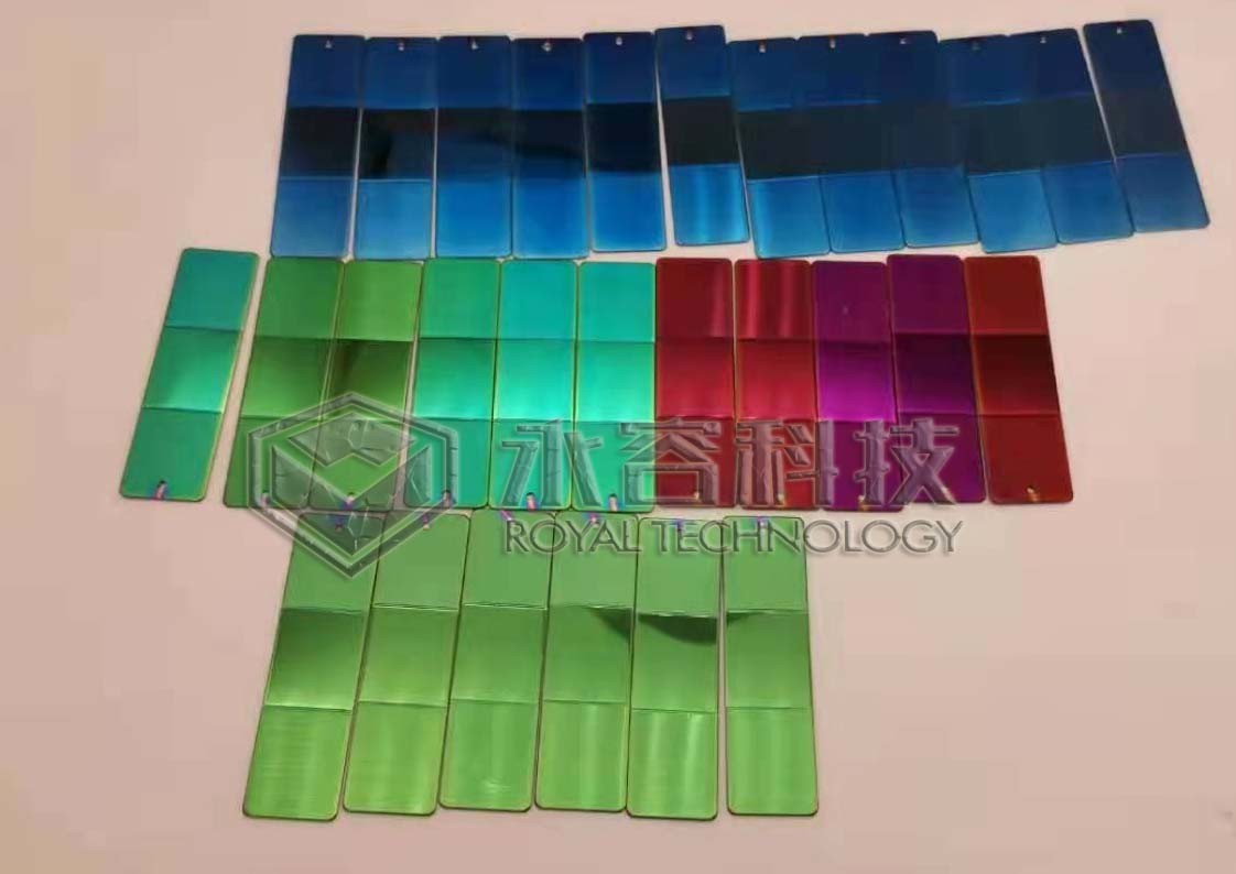PVD Decorative Coatings Machine, PVD gold color, PVD blue color