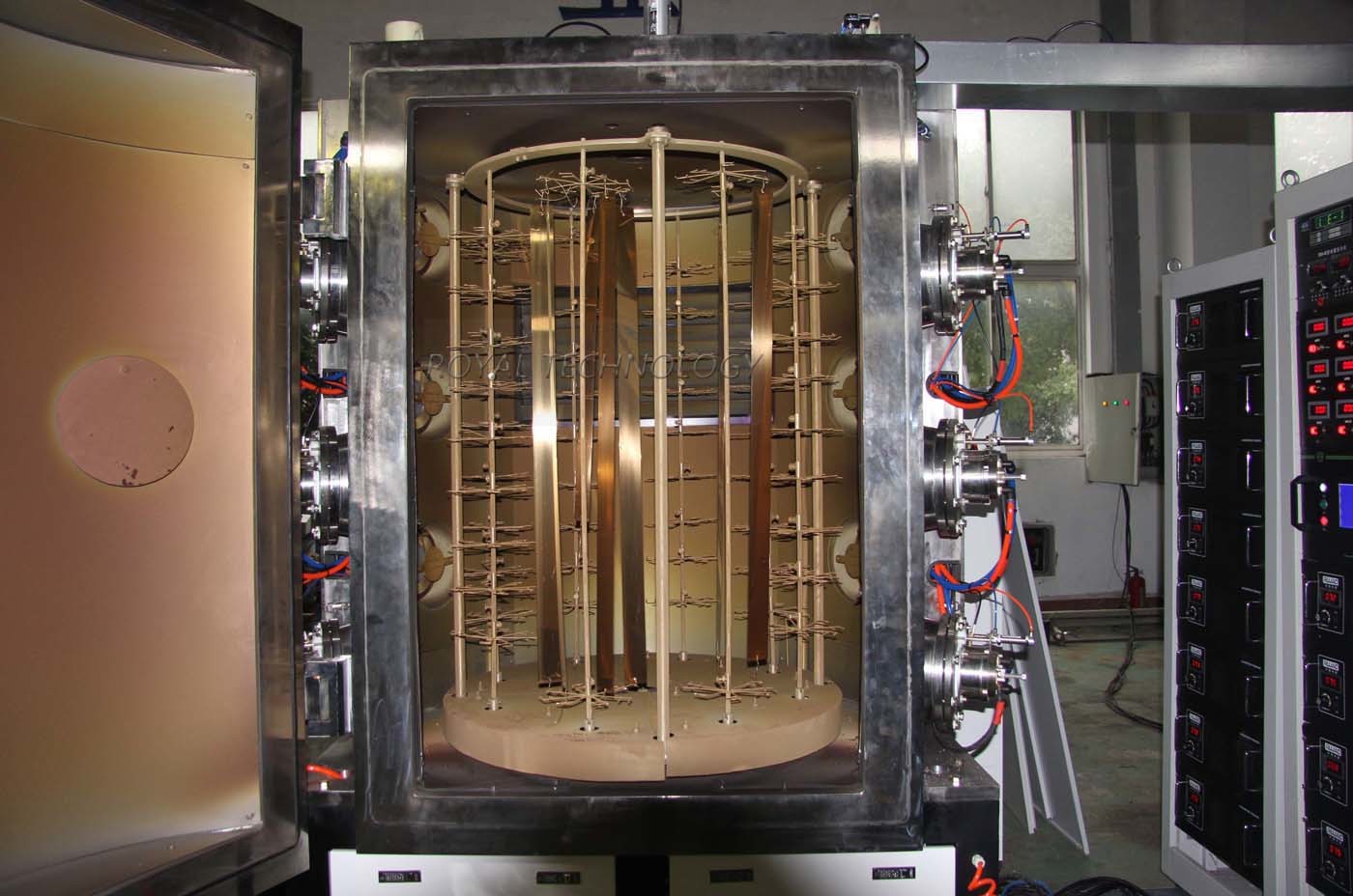 Diamond Steel File Physical Vapor Deposition Equipment , Arc Ion Hard ...