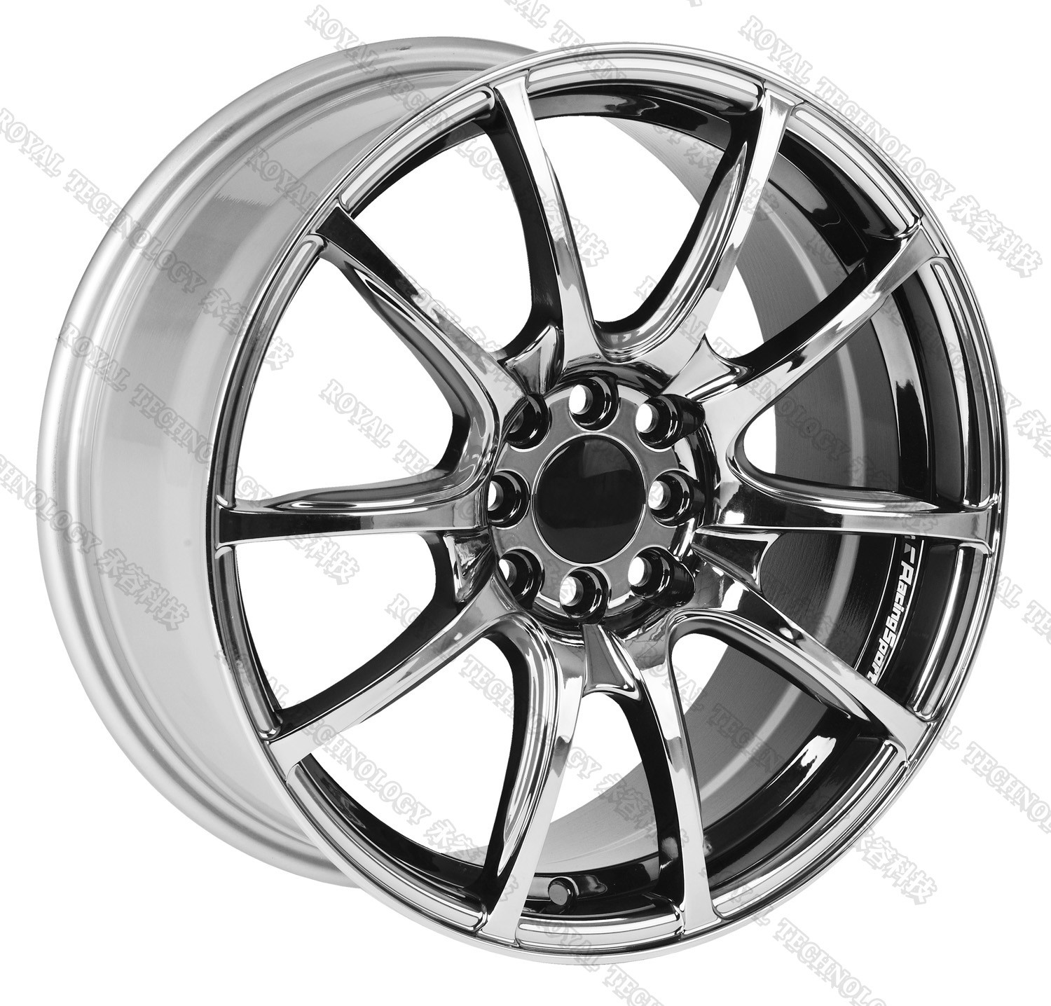 PVD Hard Chrome Plating Machine , Strong Adhesion Film On Automotive ...