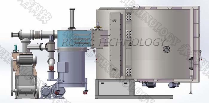 Automotive Wheel PVD Plating Machine , Car Rims PVD Chrome Sputtering ...