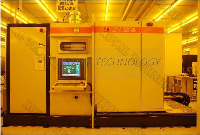 PVD High Vacuum Web Roll To Roll Coater Magnetron Sputtering Vacuum Web ...