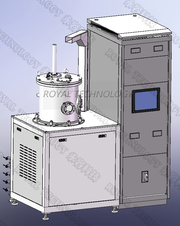 Experimental Magnetron Sputtering Unit , Vertical Portable Small Size ...