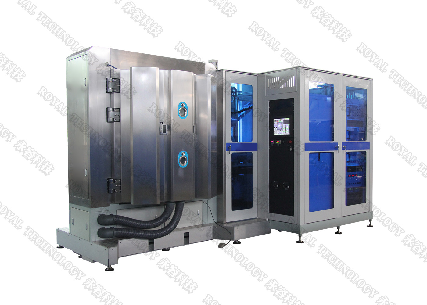 DC Magnetron Sputtering Coating Machine , Thin Film PVD Sputtering ...