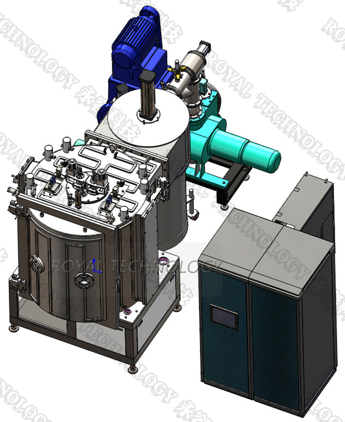Vacuum Flask Magnetron Sputtering System , PVD Cooper Deposition ...