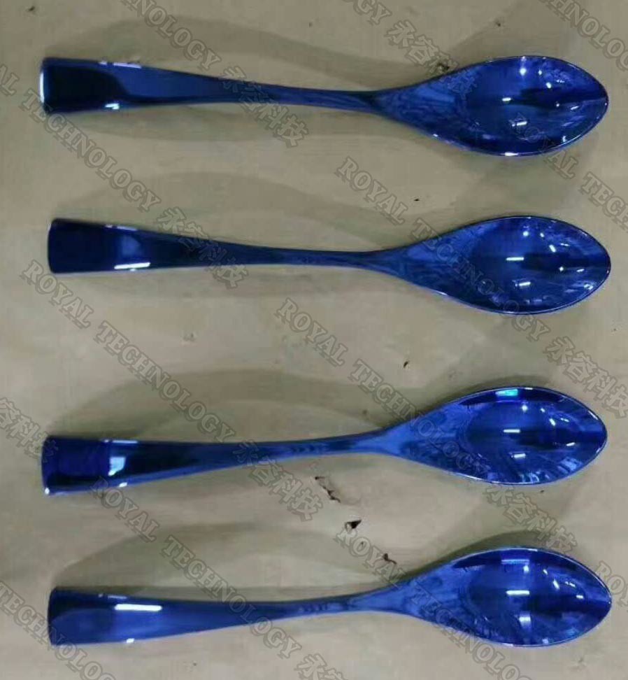 IP Blue Color PVD Coating Services , Sapphire PVD Titanium Nitride ...