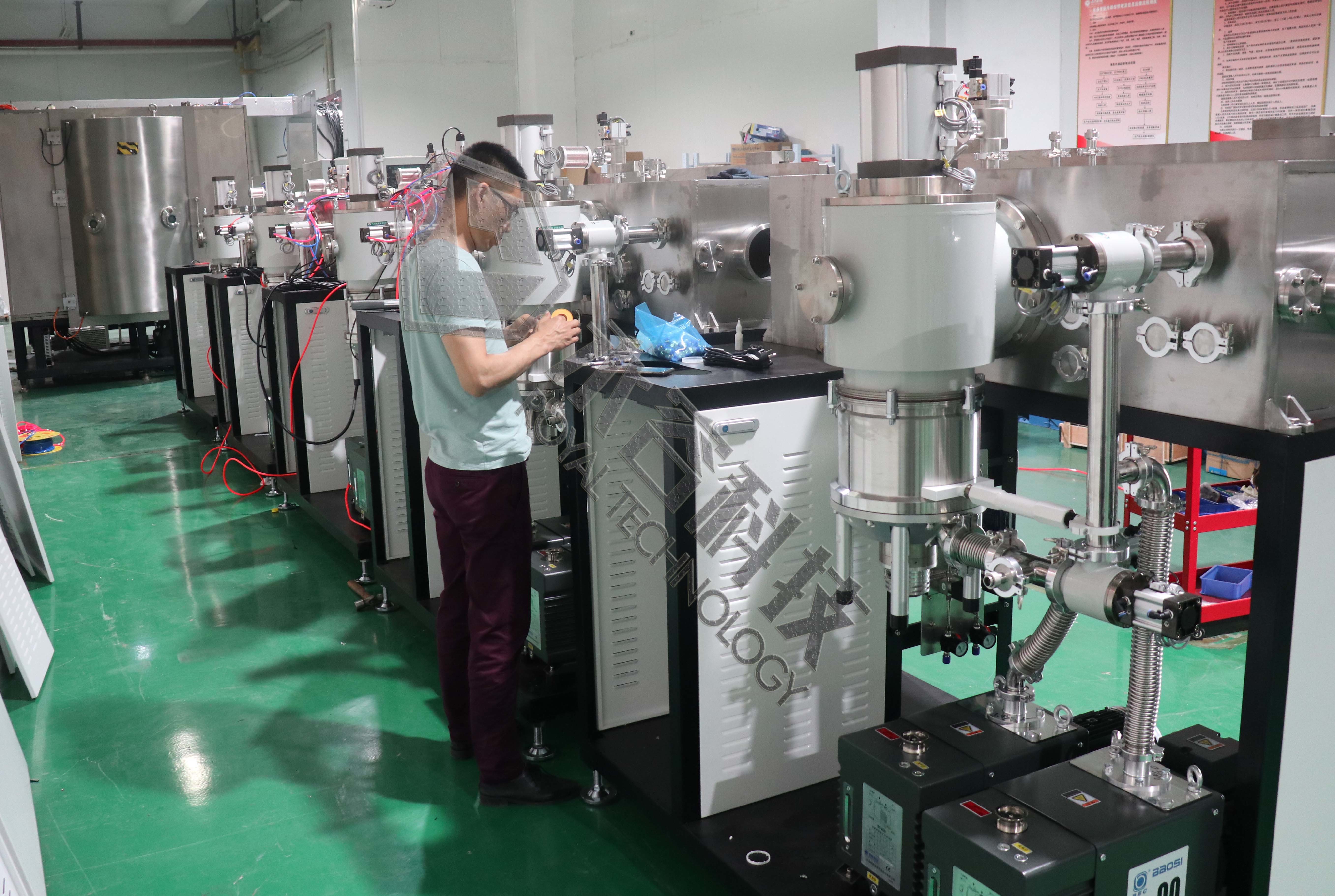 Stainless Steel Wire PVD Magnetron Sputtering Deposition Line