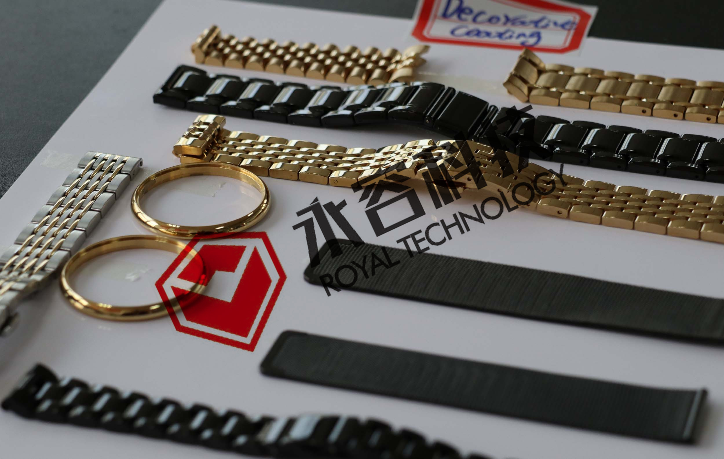 Watch Chains PVD Gold Plating, High Reflective Thin Film Plating ...