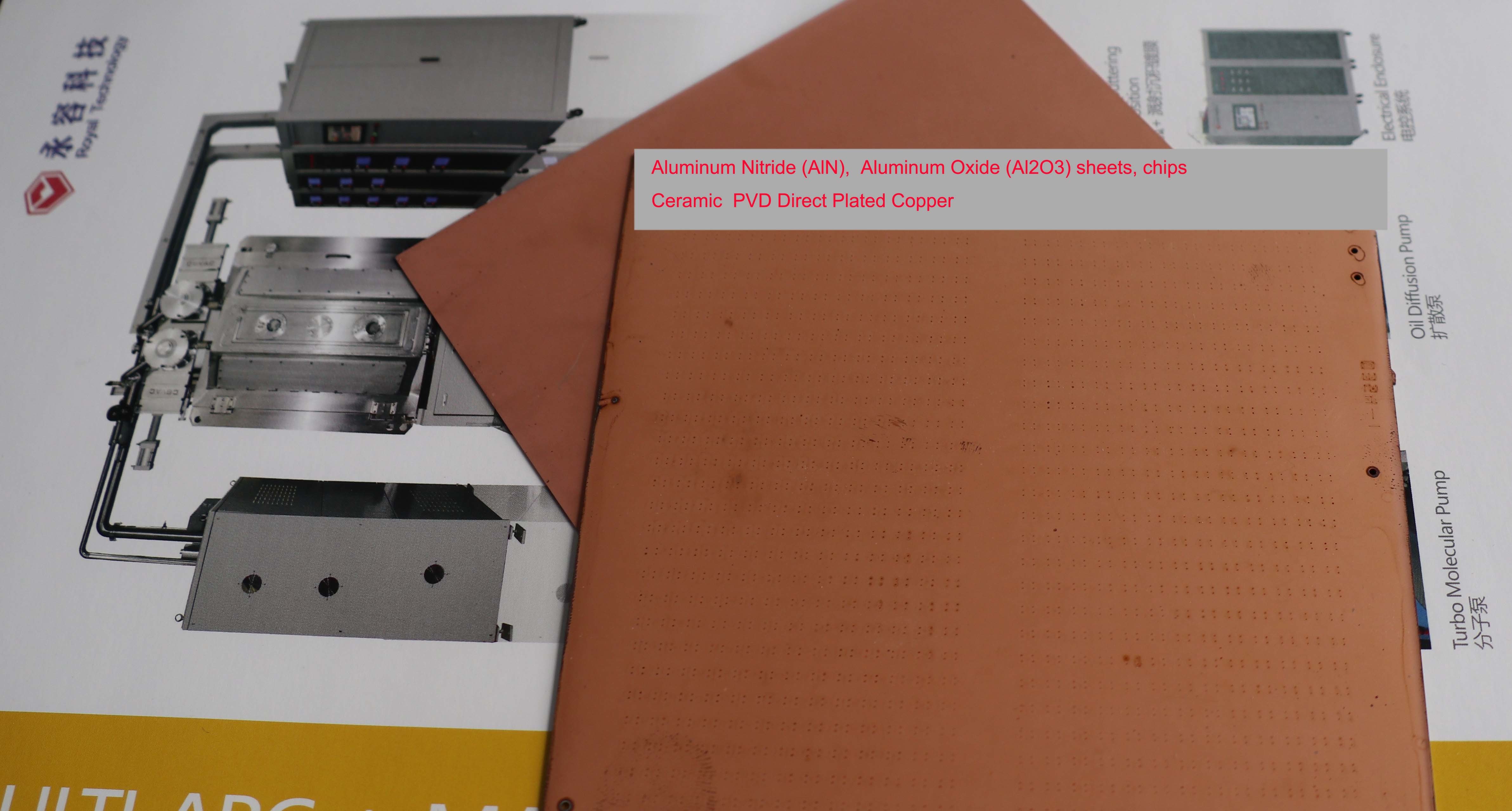 PVD Nickle and Copper Sputtering Thin Film Coating Machine, Au Gold ...