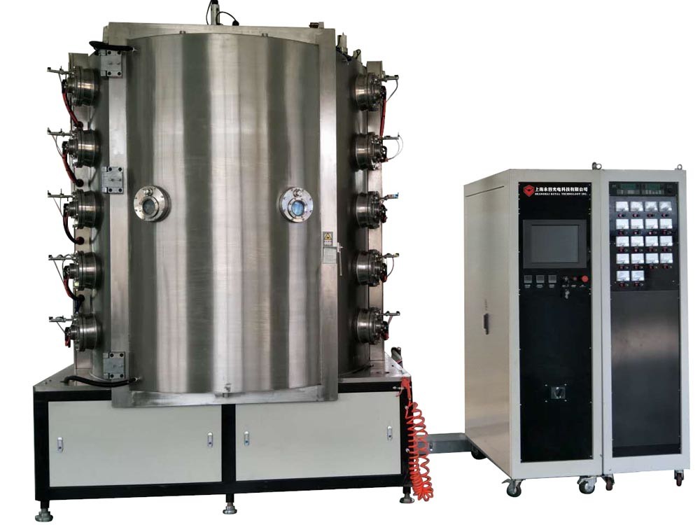 Ceramic Vase and Pot PVD Coating Equipment, Ceramic Tile TiN Gold ...