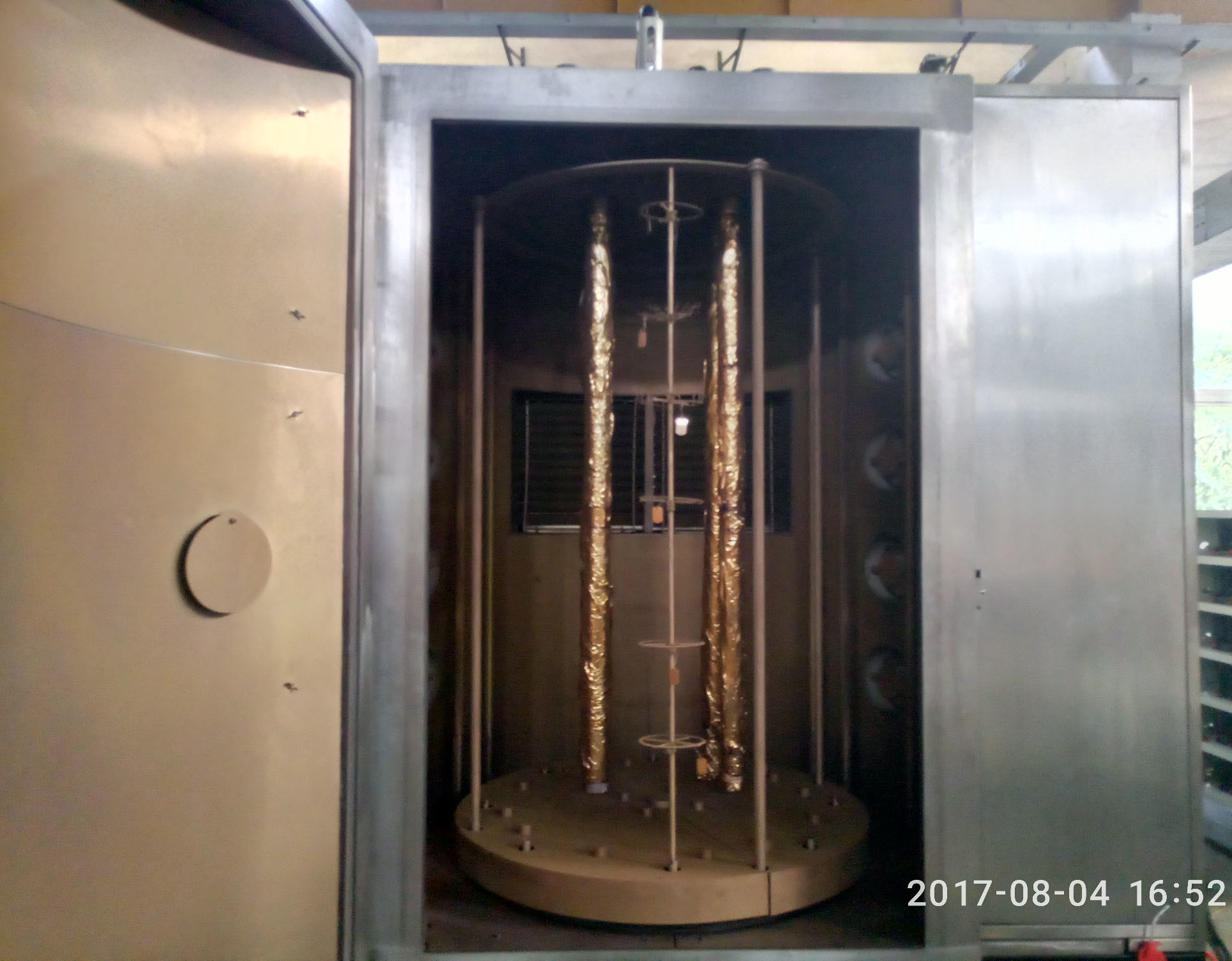 ABS plastic parts PVD arc plating gold color, Plastic Gold Coating ...