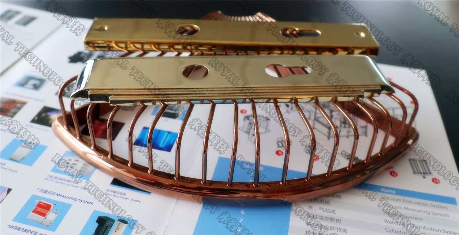 PVD Gold Plating Machine , Ion Plating Machine For Metal and ABS parts ...