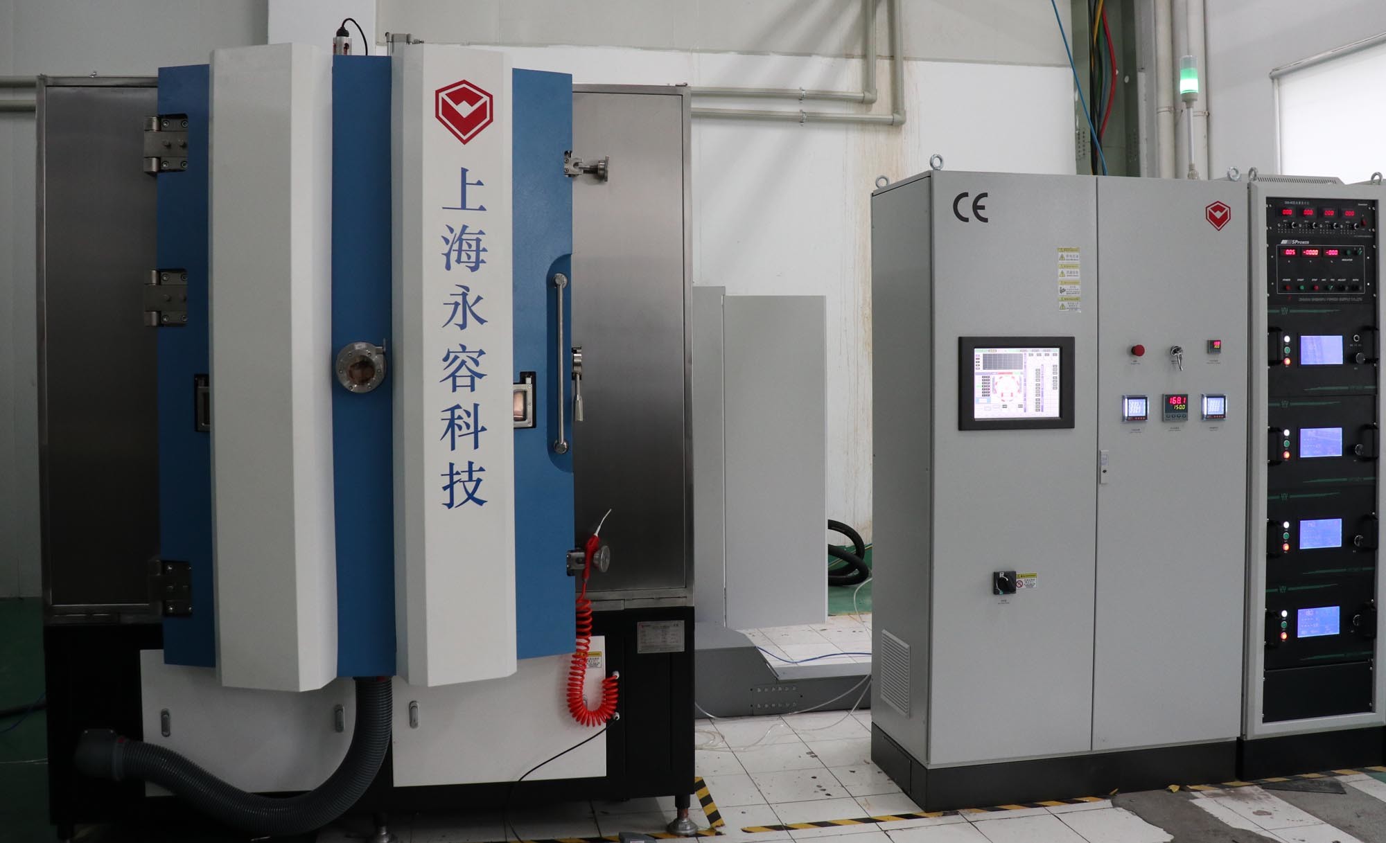 Gold, silver and copper Ceramic PVD Sputtering Deposition Machine