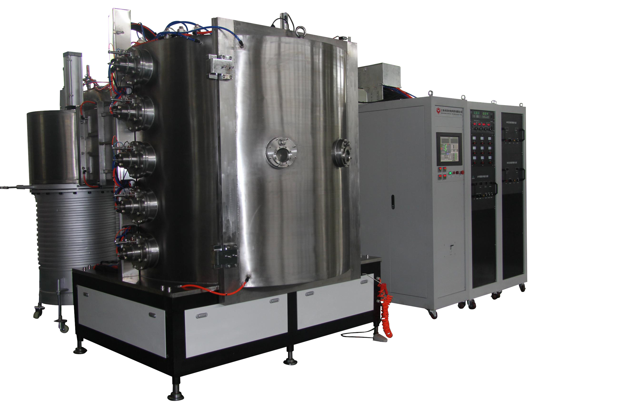 Sanitary PVD Ceramic Coating Equipment , Brushing Colors Physical Vapor ...
