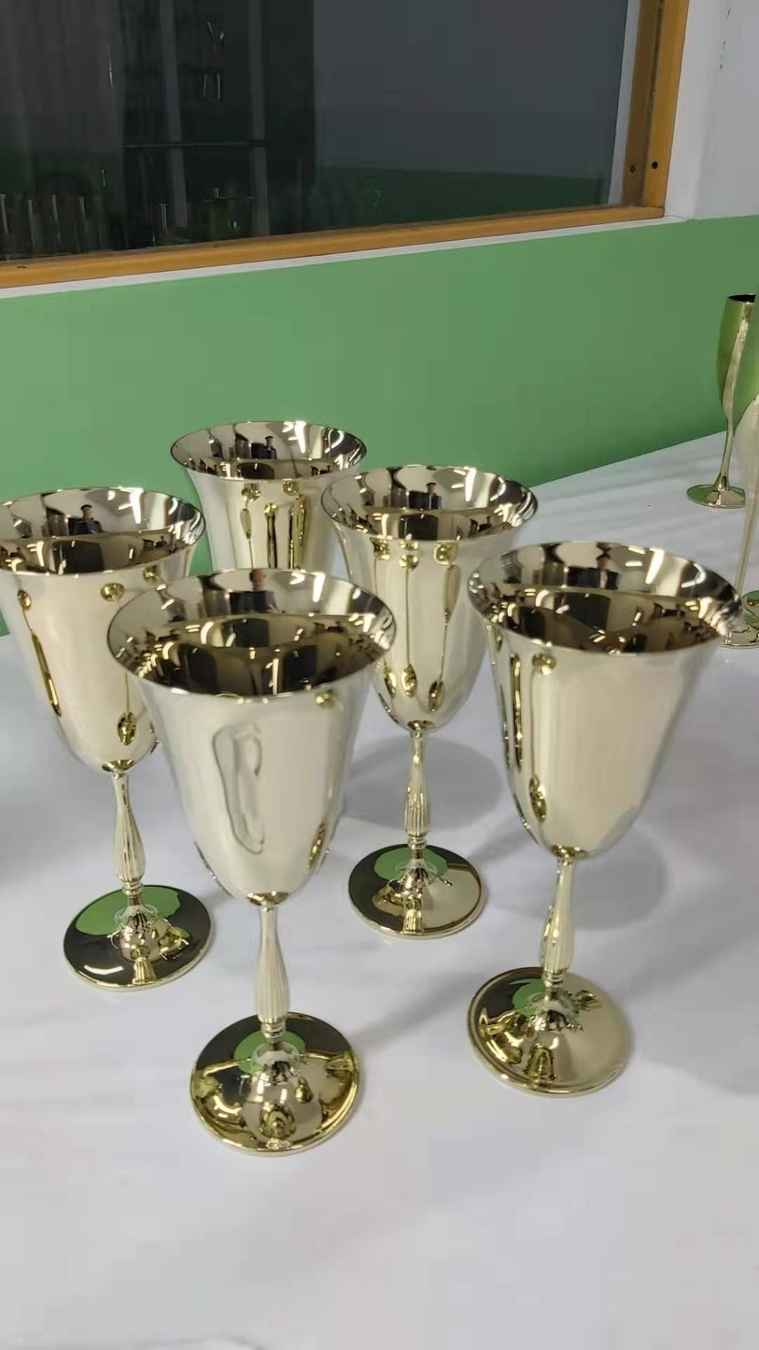 Crystal Glass Vacuum Plating, Glass ashtray, glass shisha PVD rainbow ...