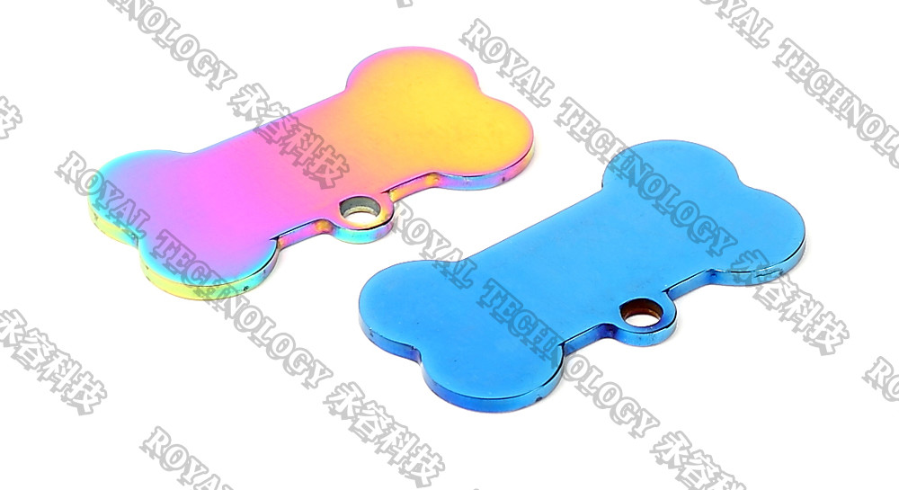 Stainless Steel Personalized Name Plate PVD Gold Plating