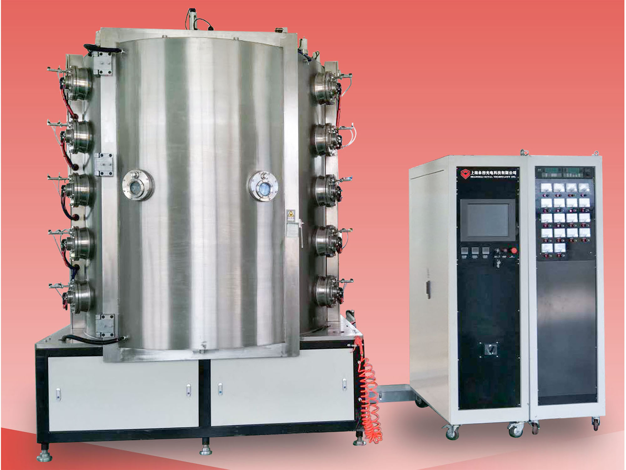 Glass Ware PVD Decorative Coating Machine