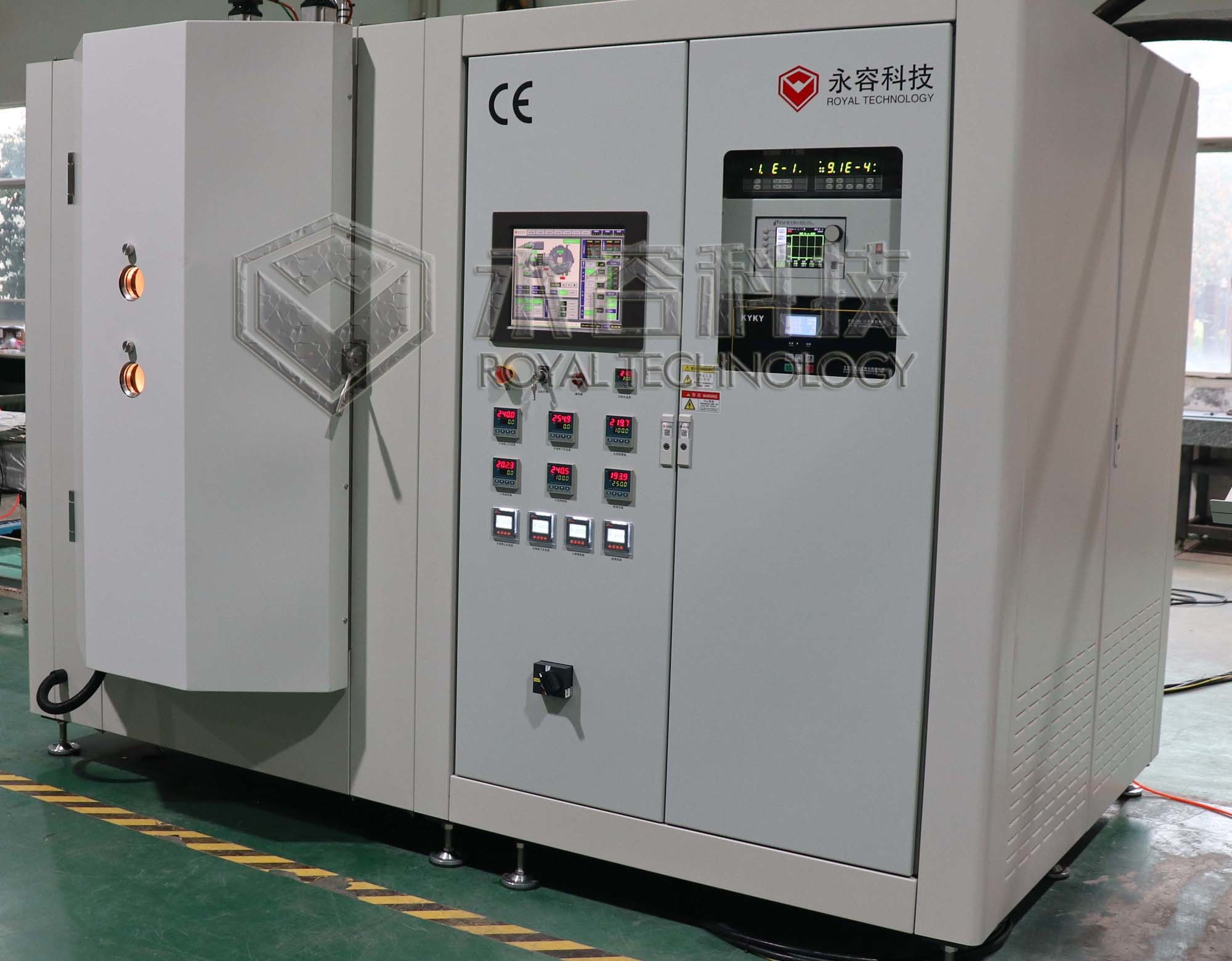 X - Ray Cesium Iodide PVD Coating Equipment , Crucible Thermal ...