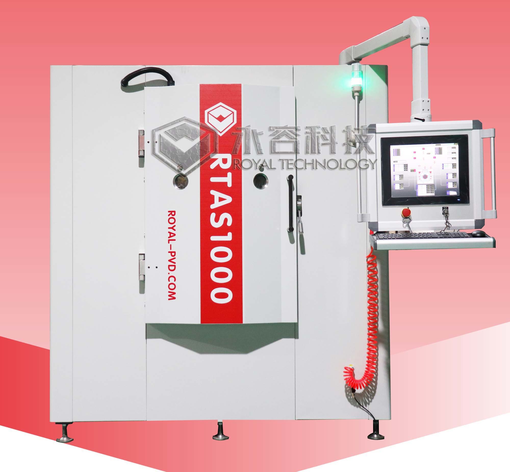 Closed Field Unbalanced Magnetron Sputtering System, CE Certified PVD ...