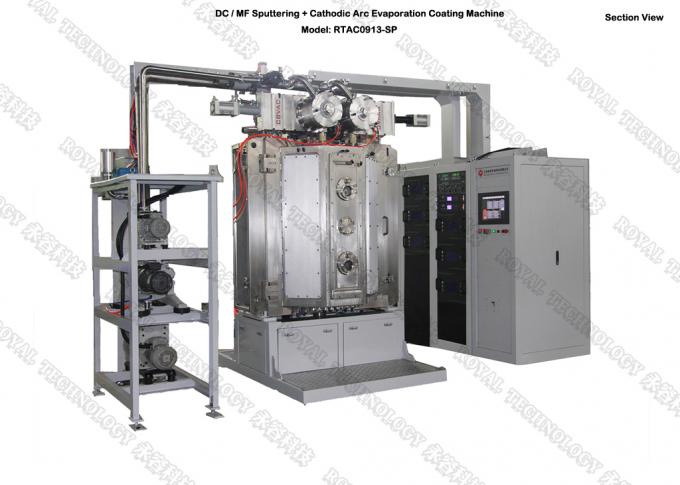 Industrial Black DLC Coating Machine , Watches PECVD Thin Film ...