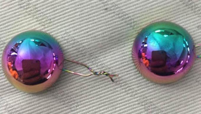 Rainbow Color Metal Coating Services , Cathodic Arc Plating For Luxury ...