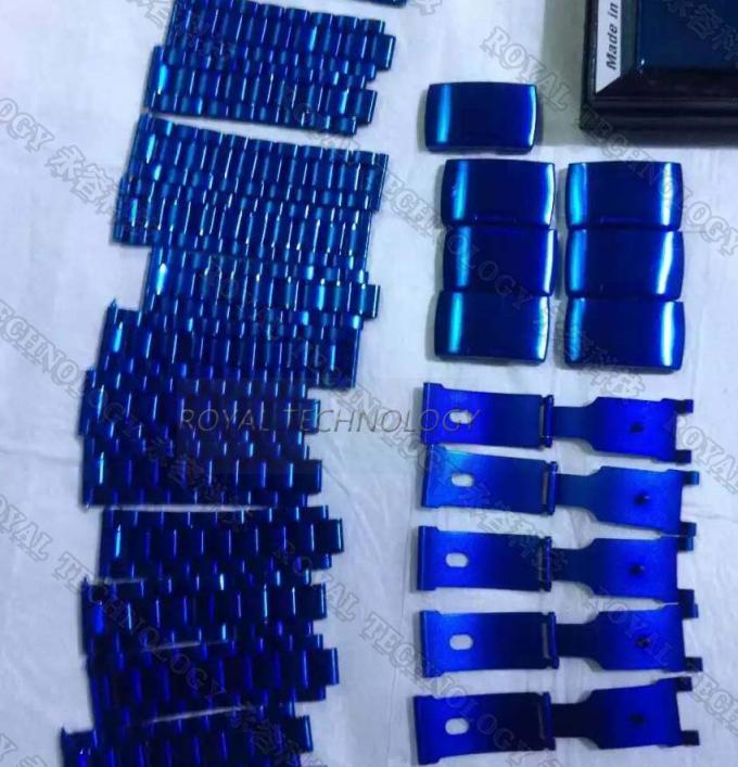 IP Blue Color PVD Coating Services , Sapphire PVD Titanium Nitride ...