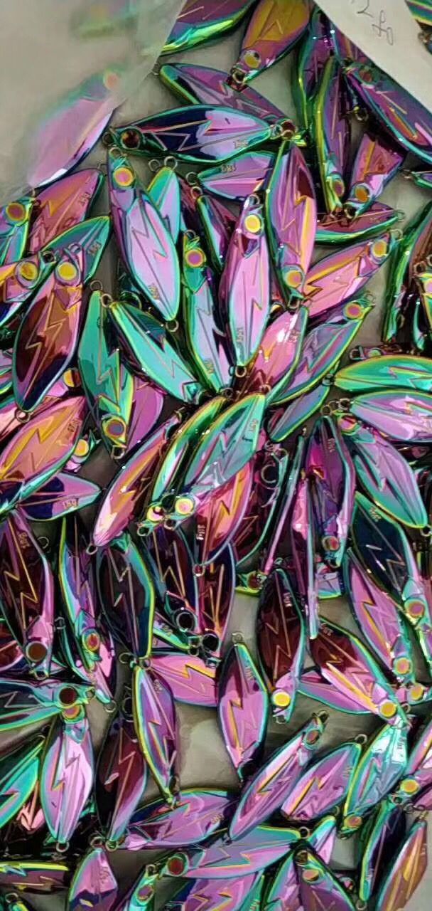 TiO rainbow color PVD coating equipment, TiN gold plating on Glassware ...