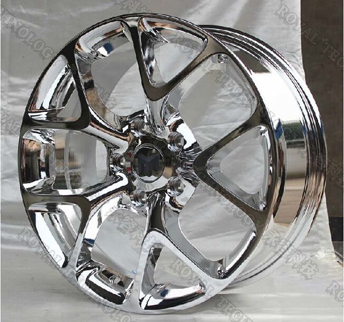 Aluminum Car Rims Chrome Magnetron Sputtering Deposition Machine