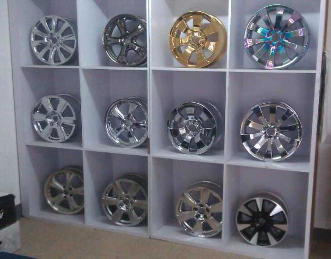 Aluminum Car Rims Chrome Magnetron Sputtering Deposition Machine