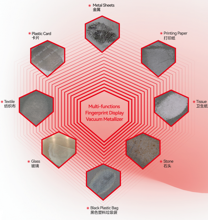 Forensic Vacuum Metal Deposition Machine